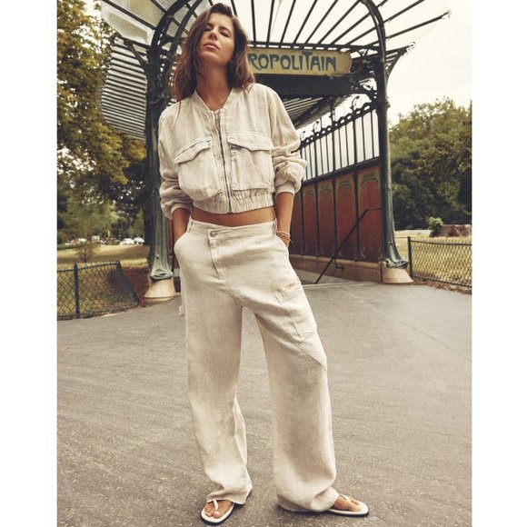 Zara | Pants & Jumpsuits | Bloggers Fave Zara Angled Waist Pants Nwt ...